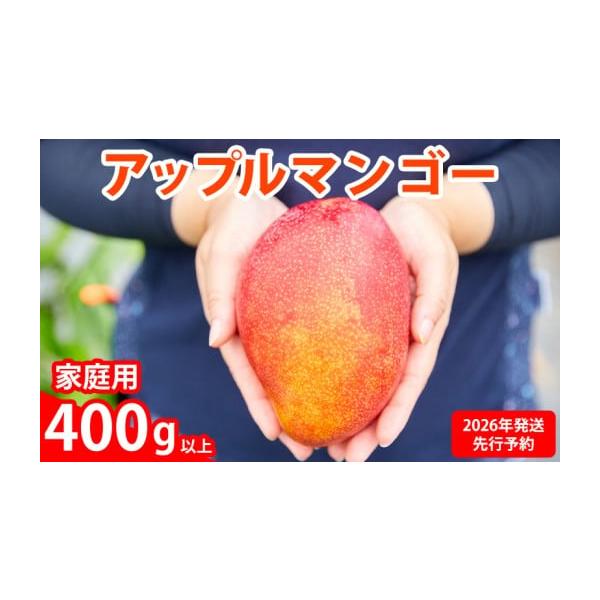 容量アップルマンゴー優品400g以上消費期限青果物なので到着後はお早めにお召し上がり下さい。発送期日2026年6月下旬〜8月中旬配送冷蔵 別送申込期日2026年6月30日まで事業者琉花ファーム申込条件何度も申し込み可