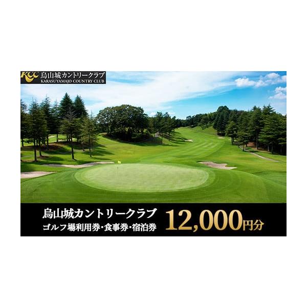 容量12,000円分（3,000円×4枚）発送期日お申込みから14日以内に発送いたします配送別送申込期日通年事業者株式会社 烏山城カントリークラブ申込条件何度も申し込み可