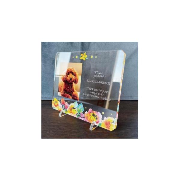 容量サイズ：約115×145ｍｍアクリル厚み：5ｍｍ個数：１個種類：オレンジブーケ発送期日確認画像のご承認をいただいてから6営業日以内の発送になります。配送常温 別送事業者株式会社Savoia申込条件何度も申し込み可