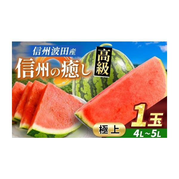 容量4L〜5Lサイズ 1玉消費期限発送日より１週間（到着直後が食べごろです。お早めにお召し上がりください）発送期日2026年7月15日〜9月15日まで順次発送予定（青果物のため発送時期が前後いたします）配送常温 別送申込期日2026年8月中...