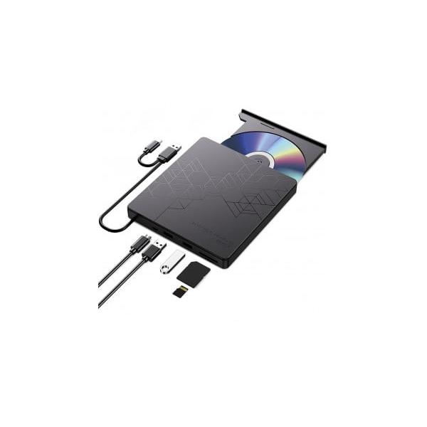 容量商品名 USB HUB付 外付けDVDドライブ型番 HT-DV30BY対応OS Windows 10、Windows 11、Mac OS X対応機種 USB2.0 Type-A or USB3.0 Type-A or USB-Cを有する...