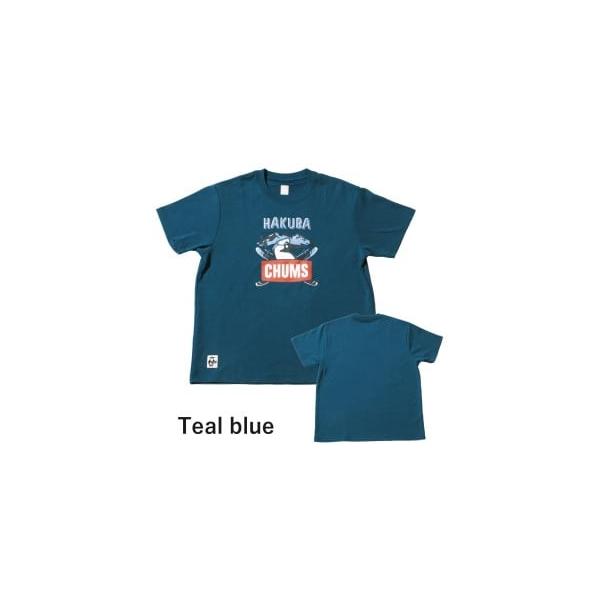 容量CHUMS×HAKUBA BOOBYFACE　Tシャツ メンズ　M ／ティールブルー [1枚] 発送期日お申し込み後1〜2週間程度で順次発送予定　配送常温 別送申込期日通年事業者白馬ヤマトヤ申込条件何度も申し込み可
