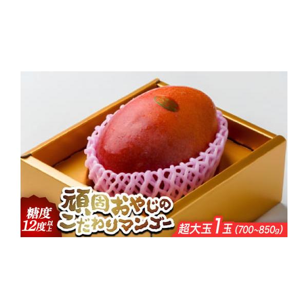 容量■お礼品の内容について・頑固おやじのこだわりマンゴー[超大玉1玉(700g〜850g)]原産地:沖縄県中城村■生産者の声幼少期は農家で育ちながらも、「農業だけは絶対にしない」と思っていた私。しかし建築家として社業を営む中、孫の笑顔を見た...