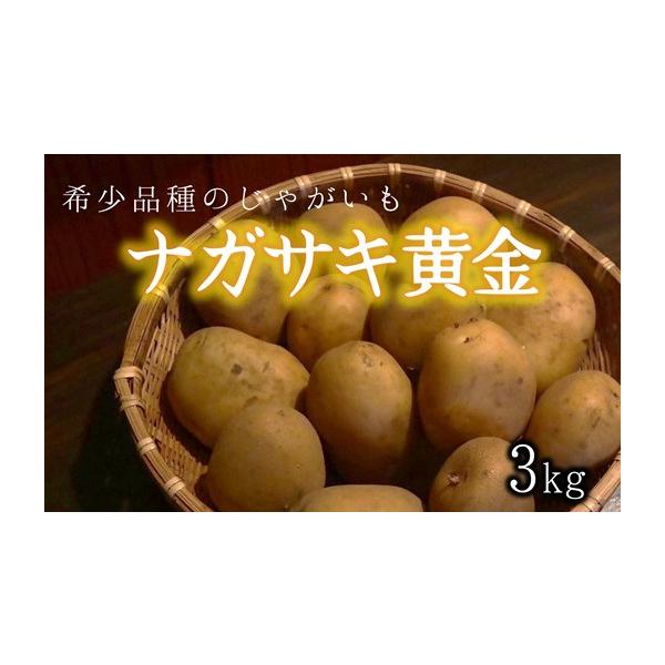 容量じゃがいも 約3kg※品種：ナガサキ黄金消費期限出荷より90日以内発送期日12月入金確認から2〜3週間で出荷配送常温 別送申込期日11月〜12月中旬（在庫がなくなり次第、受付終了）事業者農園ポルソ申込条件何度も申し込み可、オンライン決済限定