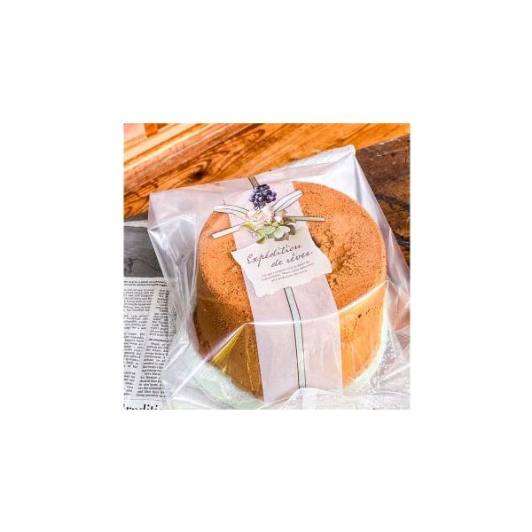 容量シフォンケーキ ミニホール  直径約13cm（紅茶味）：1個消費期限解凍後から1日※冷凍保存で1ヶ月発送期日寄附確認後、60営業日以内に発送予定年末年始（12月・1月）は寄附確認後、90営業日以内に発送予定※天候や発送状況により多少前後...