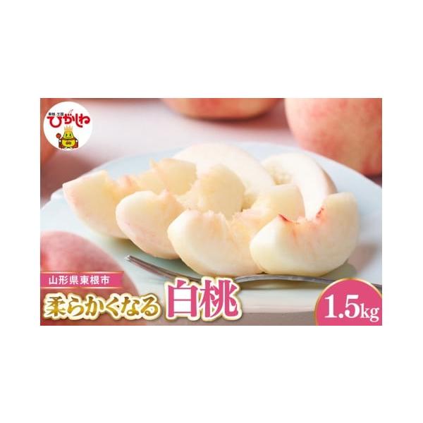 容量■内容量・白桃（柔らかめ）約1.5kg※品種はご指定できません。※品種：あかつき、川中島白桃、陽夏妃、ゆうぞら、かぐや、伊達白桃、あおぞら娘等、やや硬め(※)、ジューシーな白桃をお届けします。※やや硬めの桃ですが、お好みで常温で数日追熟...