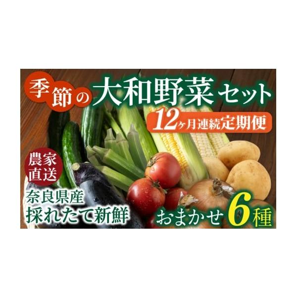 容量おまかせ６種×12ヵ月※その時期に１番美味しい野菜をお届けいたします。※種類のご指定はできかねますので、あらかじめご了承ください。消費期限【賞味期限】出荷日から約7日間※野菜の種類によって前後する場合がございますので、ご注意くださいませ...