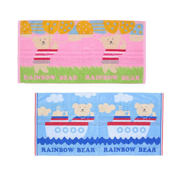 さあこれから冒険の始まりだよ！お友だちいっぱいできるかな？楽しい事、きっとたくさんあるよね。ワクワク！ドキドキ！裏面に名前が書き込めるネームタグ付き。出産祝いなどプレゼントにおすすめです。お風呂上がりに身体を拭くのに最適なサイズです。吸収性...