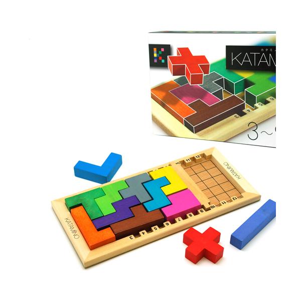 様々な形をしたブロックを組み合わせ、 指定されたマス目を埋めていく思考型ゲーム＜カタミノ＞。 組み合わせパターンはなんと、500通り！ ■正規輸入品です。「日本語版パッケージ」です。 対象年齢　3〜99歳 原産国　中国サイズ　パッケージ：幅...