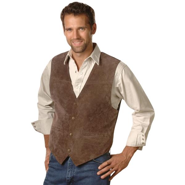 商品名: Scully SWEATER メンズ US サイズ: Large カラー: ブラウン Scully Men's Suede Leather Western Vest, Expresso Boar Suede, Lブランド: Scu...