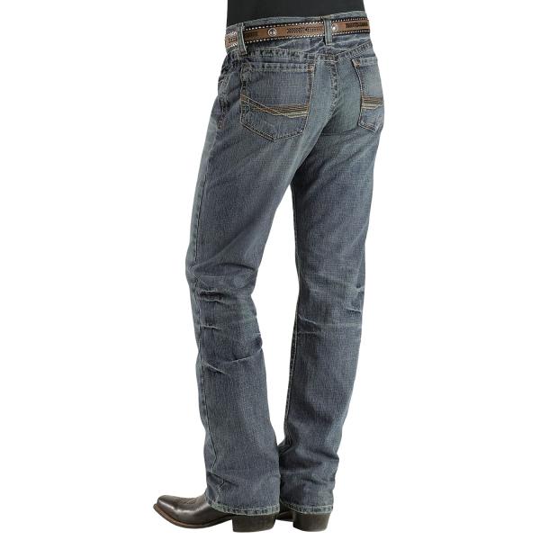 商品名: Ariat M4 ローライズ ブーツカット ジーンズ - メンズ リラックスフィット デニム, Scoundrel。, 35W x 34L ARIAT Men's M4 Scoundrel Jeans Blue 35x34ブランド...