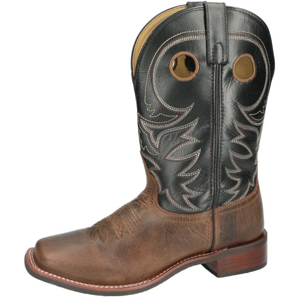 商品名:  Smoky Mountain Boots |?Hudson?Series |?Men’s?Western Boot | Square Toe | Genuine Leather Material | Rubber Sole &a...