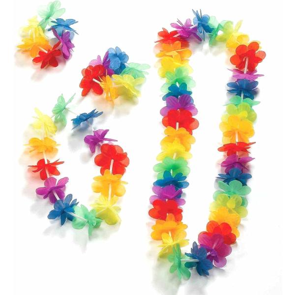 商品名Forum Novelties ハワイアンレイシルクフラワーリストレットセット 4点Forum Novelties Hawaiian Lei Silk Flower Wristlets Set, 4-Piece Party Suppl...
