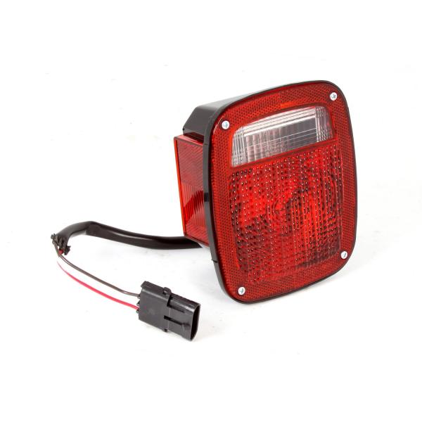 商品名: Omix-ADA 12403.47 Left Hand Tail Light With Black Housing For 98-06 Wrangler TJ Omix-Ada | 12403.47 | Tail Light As...