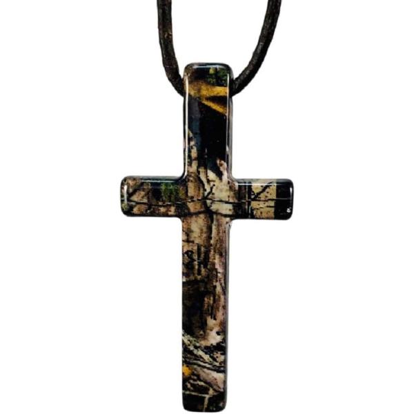 商品名Reeltree Xtra Camo Cross Necklace Pendant Jewelry Hunting Prayer Religious Cross Necklace Made in USAブランド：Camo Chique...