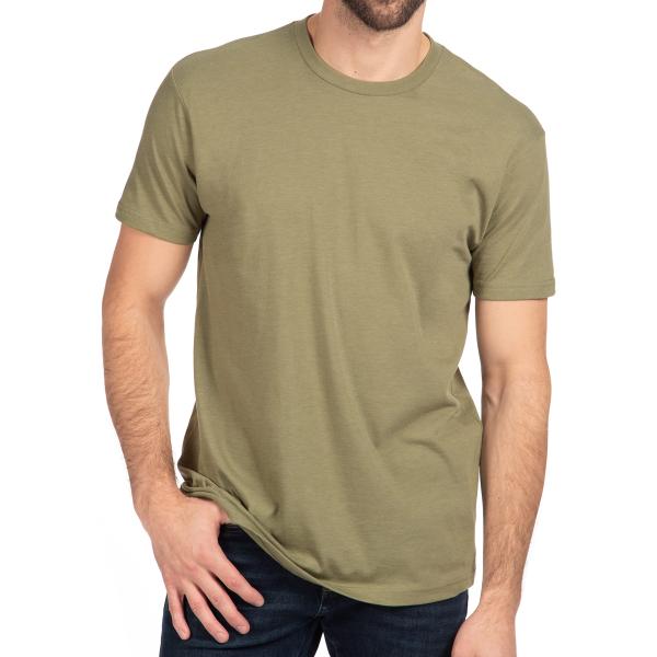 商品名: Next Level Apparel メンズ CVC クルーネック ジャージ Tシャツ US サイズ: Medium,Light Olive カラー: グリーン Next Level Men's Premium CVC Crew ...