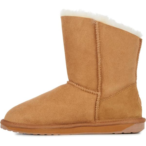 商品名EMU Australia Womens Denman Lo Winter Real Sheepskin Boots Size 7 EMU Bootsブランド：EMU Australia商品サイズ：7高さ：13.4 cm横幅：29.6...