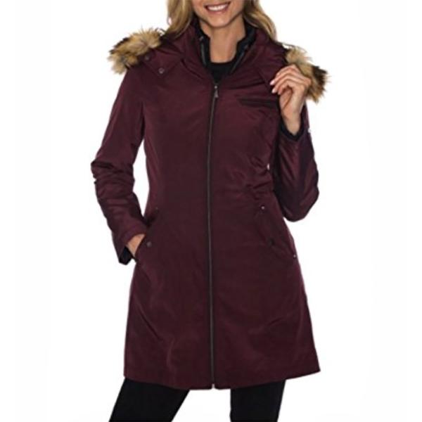 商品名: Tahari Ladies ' 3?- in - 1?Systems Jacket /コートレディースプラス防水、ポートワイン、Large TAHARI Ladies 3-in-1 Systems Jacket/Coat Wome...