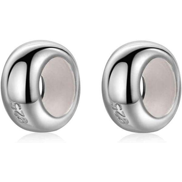 商品名Sold 925 Sterling Silver 2pcs Rubber Charm Stopper Spacer Bead for Charm BraceletsARTCHARM .Sold 925 Sterling Silver ...