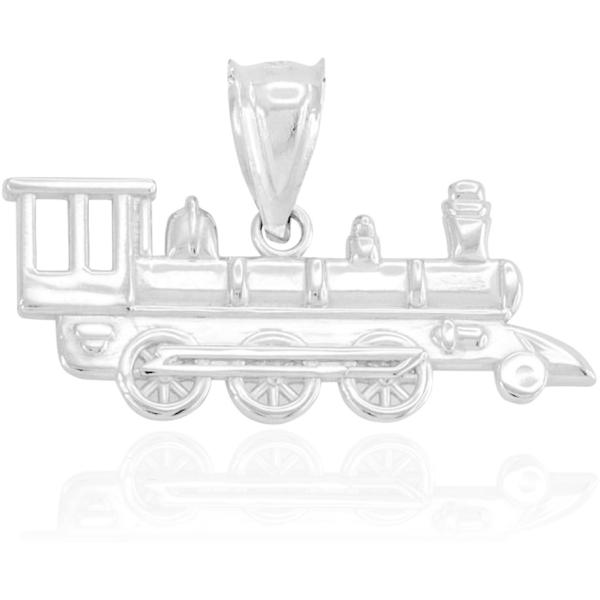 商品名スターリングシルバー機関車Steam Engine TrainチャームペンダントSterling Silver Locomotive Steam Engine Train Charm Pendantブランド：Trendy Pendan...