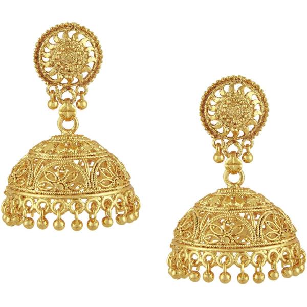 商品名Bodha 伝統的なゴールドジュンキス (SJ_45)Bodha Traditional Gold Jhumkis (SJ_45)ブランド：Bodha商品サイズ：高さ：3 cm横幅：7.1 cm奥行：10.9 cm重量：1947 g商...