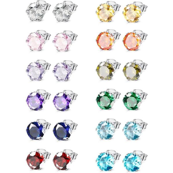 商品名Jstyle Jewelry Stainless Steel Womens CZ Stud Earings Set Piercing 12 Pairsブランド：Jstyle商品サイズ：高さ：1.8 cm横幅：5.1 cm奥行：5.1 ...