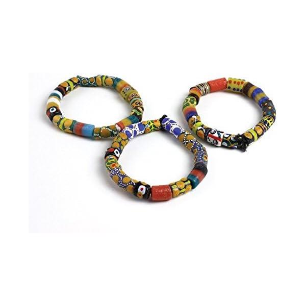 商品名Ghana Trade ビーズブレスレット (3個パック)Ghana Trade Bead Bracelet (Pack of 3)ブランド：Omaqa商品サイズ：10 inch高さ：3.2 cm横幅：8.7 cm奥行：11.6 cm...