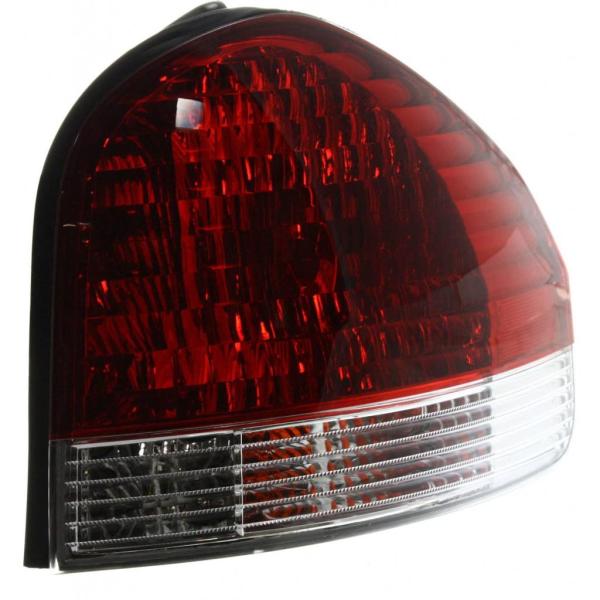 商品名:  For Hyundai Santa Fe 2005 2006 Tail Light Assembly Passenger Side | Halogen | Clear and Red Lens | Replacement For...