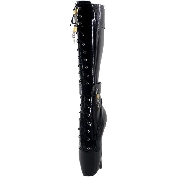 商品名WONDERHEEL レディース パッドロック バレエブーツ US サイズ: 7WONDERHEEL Womens Padlocks Ballet Boots Black 7 USブランド：WONDERHEEL商品サイズ：7高さ：10...