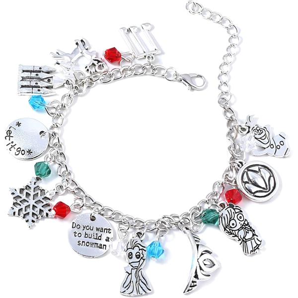 商品名Blingsoul Frozan ブレスレット ジュエリー 女性用 コスチュームグッズ クリスマスチャームブレスレット (シルバー)Blingsoul Frozan Silver Charm Bracelets for Women -...