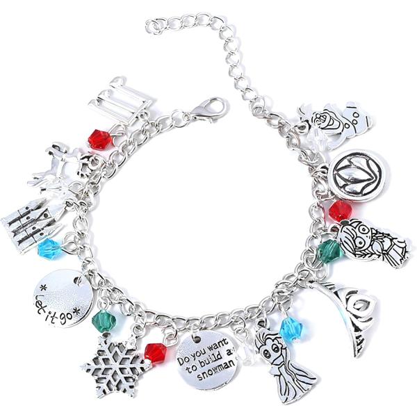 商品名Blingsoul 9.8インチ 調節可能なチャームブレスレット レディース シルバー ラッキーチャームブレスレット ジュエリーギフト 女の子向け, ステンレス鋼, 宝石なし。Blinsgoul Charm Bracelets for...