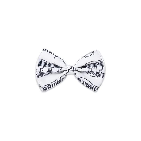 商品名:  Music Note &amp; Sheet Music Necktie &amp; Bowties (Black &amp; White Sheet Music Bowtie Set)ブランド: Music Factory商品...