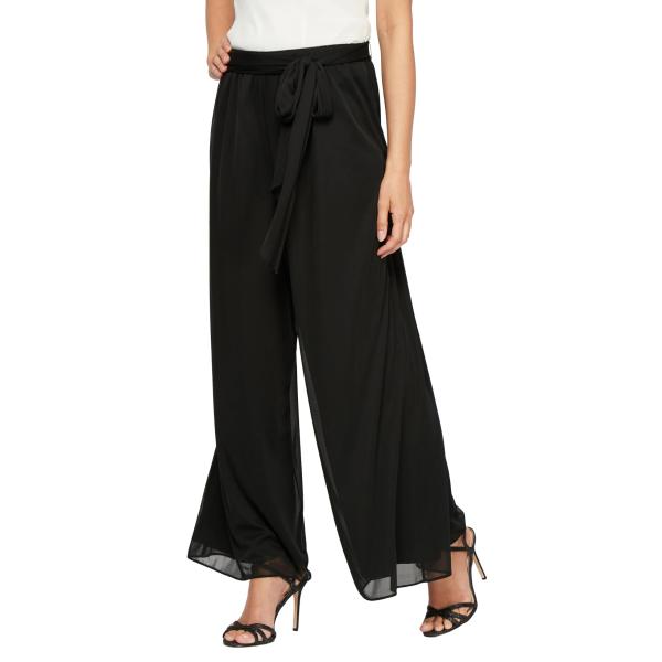 商品名: Alex Evenings PANTS レディース US サイズ: X-Large Petite カラー: ブラック Alex Evenings Women's Wide Leg Dress Pant (Regular, Blac...