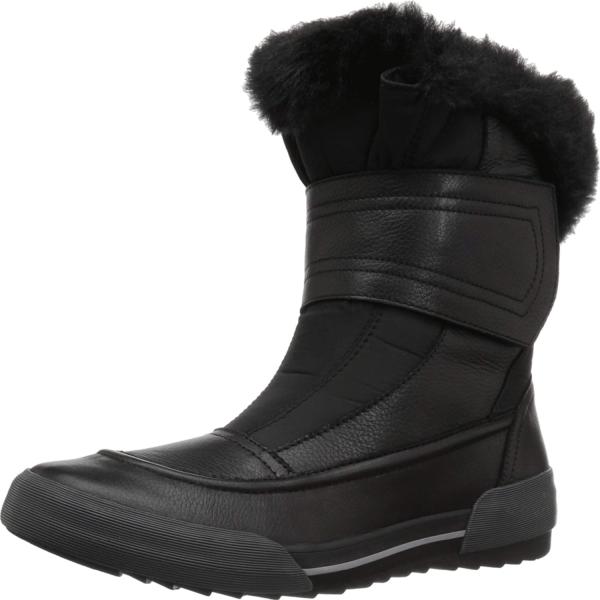 商品名CLARKS Women's Gilby Merilyn Snow Boot, Black Leather, 055 M USClarks womens Gilby Merilyn Snow Boot, Black Leather, ...