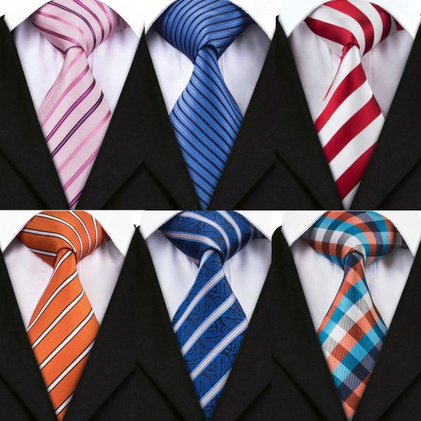 商品名:  Men's Silk Polyester Tie 6 PCs Classic Woven Jacquard Necktie Set (Selection 1)ブランド: FOMANN商品サイズ: Large重量: 227g商品番...