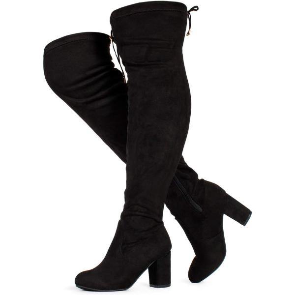 商品名RF ROOM OF FASHION レディース US サイズ: 8.5 M US (Wide Calf) カラー: ブラックRF ROOM OF FASHION Women's Wide Calf Chateau Over The ...