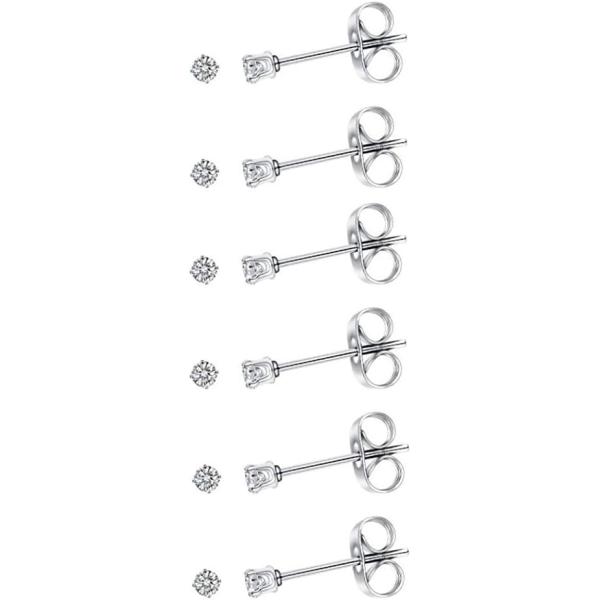 商品名2mm 20g 小粒キュービックジルコニアボール キュービックジルコニア 軟骨スタッドイヤリング レディース メンズ ガールズ ステンレススチール スモールポスト 低刺激性セット2mm Tiny Cubic Zirconia Ball...