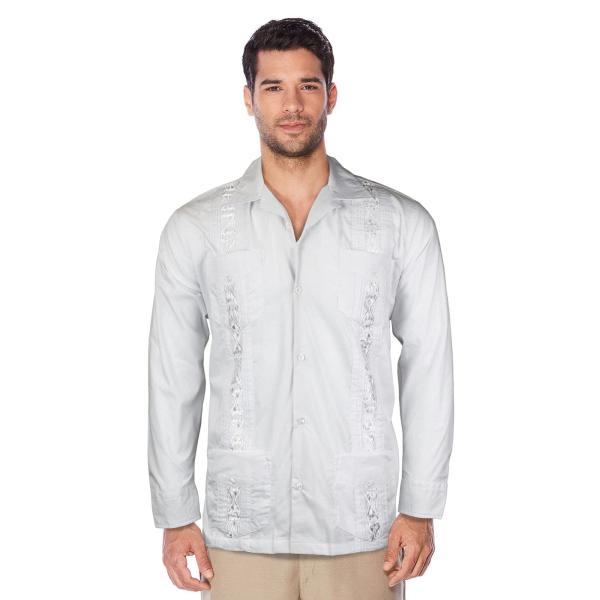 商品名: Maximos USA SHIRT メンズ US サイズ: 5X-Large カラー: ホワイト Maximos USA Guayabera Men's Cuban Beach Wedding Long Sleeve Button...