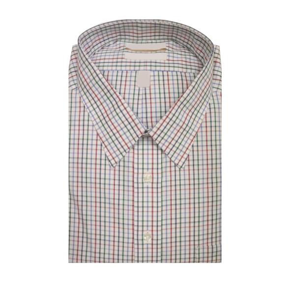 商品名:  Gold Label Roundtree &amp; Yorke Non-Iron Regular Big Tall Button Down Check Dress Shirt S85DG050 Blue Multi (22-3...