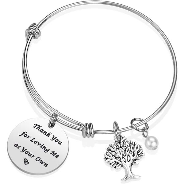 商品名iJuqi Step Mom ブレスレット 義母から義母へのギフト 母へのギフト クリスマス 誕生日にiJuqi Step Mom Bracelet Gifts - Mother's Day Gift for Step Mom Fro...