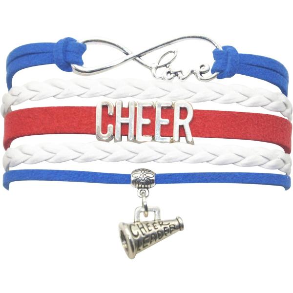 商品名HHHbeauty チアブレスレット チアリーディングガールズ チアチャームブレスレット チアリーダー/グリル/レディース/ボーイズ/メンズ/ティーンガールズ/ティーンズ向けチアギフトHHHbeauty Cheer Bracelet ...