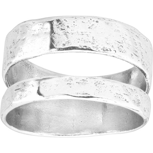 商品名Silpada「ダブルスペース」2バーリング スターリングシルバー製Silpada 'Double Spaced' Two Bar Ring in Sterling Silver, Size 9, Size 9ブランド：Silpada...