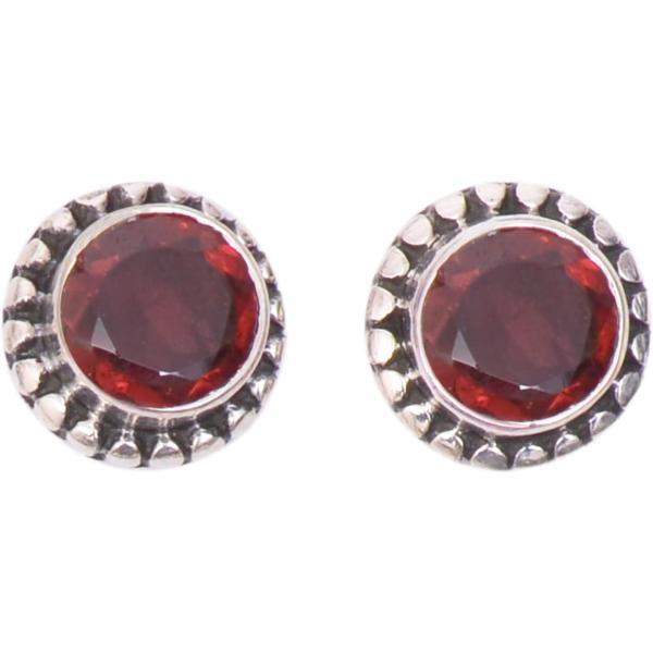 商品名Silverwala 925-92.5 Sterling Silver Ruby,Garnet,Emerald,Sapphire,Pearl,Turquoise,Onyx Stone Fashion Stud Earring For ...