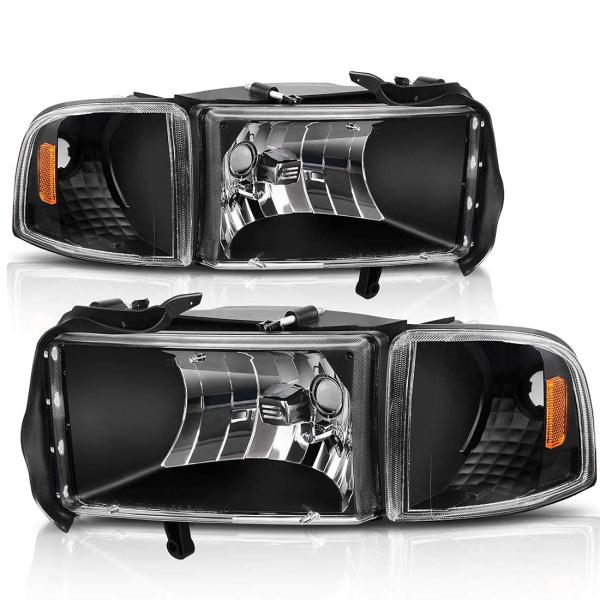 商品名: AUTOSAVER88 ヘッドライトアセンブリ 1994-2001 Dodge Ram 1500/1994 1995 1996 1997 1998 1999 2000 2001 2002 Dodge Ram ピックアップ 2500...