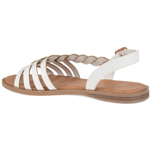 商品名: Brinley Co. レディース 編組クッションサンダル ホワイト、9 レギュラー US, ホワイト, 9 Brinley Co. Womens Braided Cushioned Sandal White, 9 Regular...