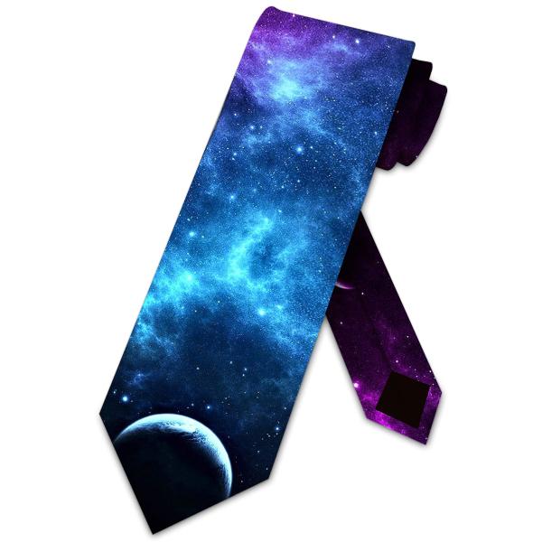 商品名: Three Rooker Galaxy Tie メンズ 天文宇宙ネクタイ, ブラック, One Size Three Rooker Galaxy Ties Mens Astronomy Space Necktieブランド: Thr...