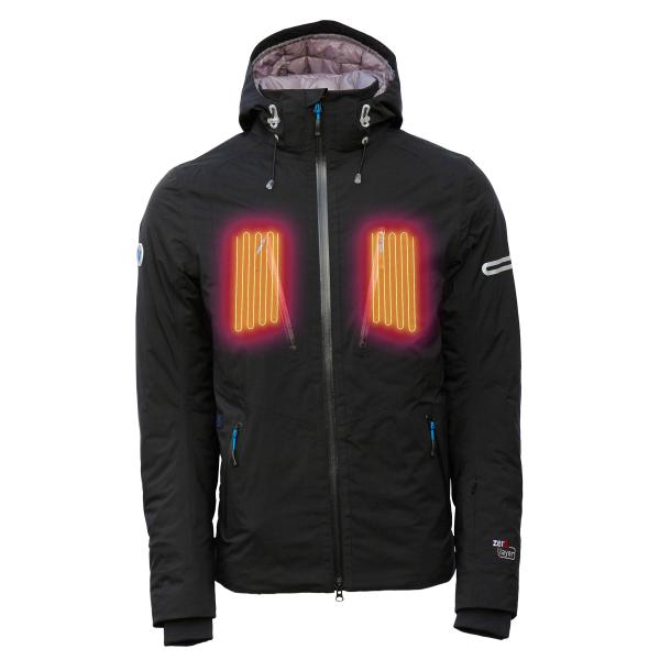 商品名: Volt Resistance OUTERWEAR メンズ US サイズ: X-Large カラー: ブラック Summit Heated Jacket by Volt. Rated at 750 fill power so th...