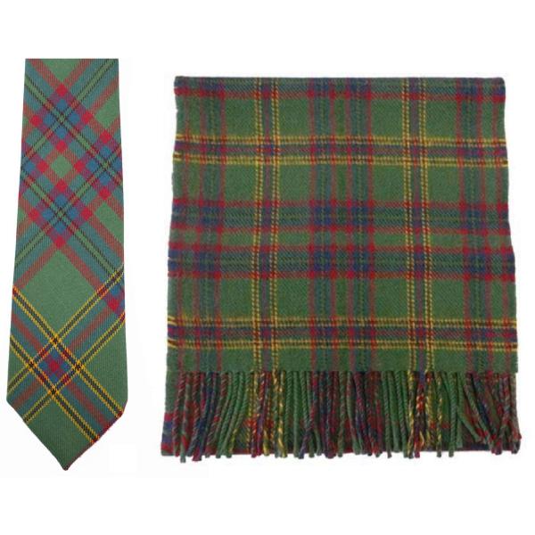 商品名: USA Kilts ACCESSORY メンズ US サイズ: One Size USA Kilts Irish County Westmeath Tartan wool necktie and matching lambswoo...