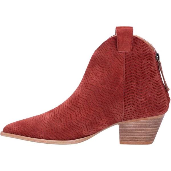 商品名Dingo レディース US サイズ: 8 カラー: レッドDingo Womens Kuster Pointed Toe Casual Boots Ankle Mid Heel 2-3"" - Orange - Size 8 Bブラ...