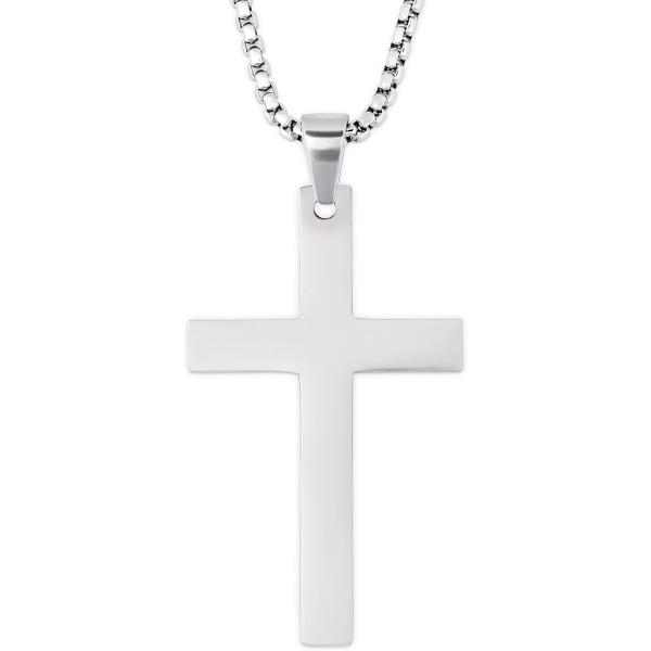 商品名HAQUIL スカルジュエリー エンジェルスカルハートネックレス メンズ レディースHAQUIL Cross Necklace for Men, Silver Plated Stainless Steel Simple Fashion...